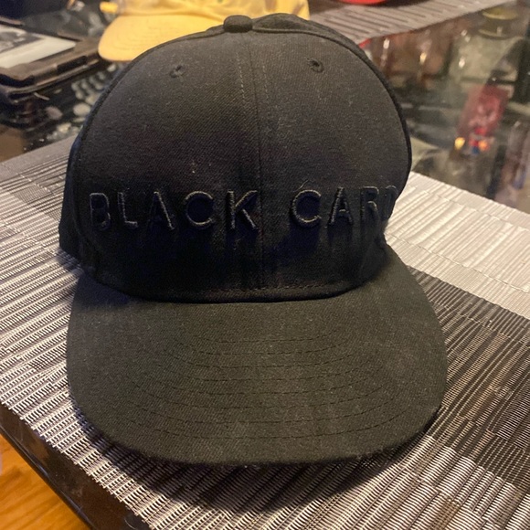 New Era | Accessories | New Era Black Card Baseball Hat Os | Poshmark